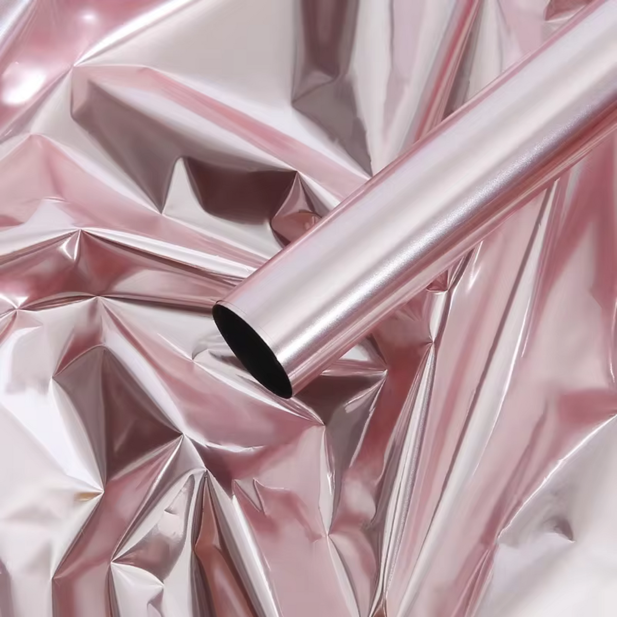 Double Sided Metallic Paper (PINK/SILVER) — Plenty Flowers