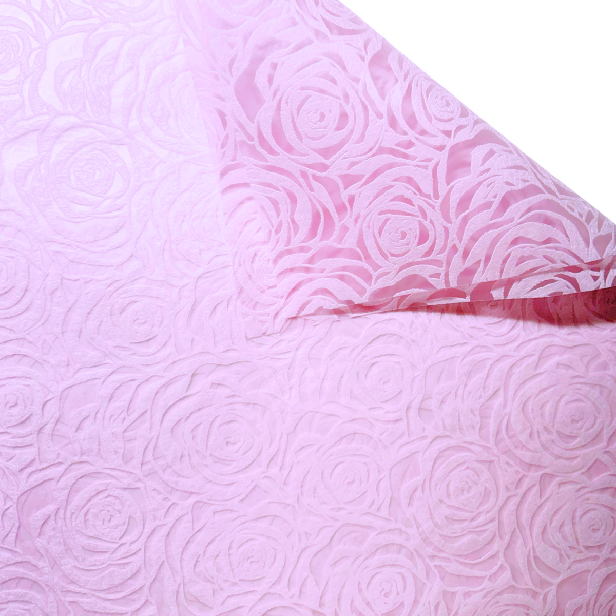 Woven Roses Floral Wrapping Paper (PINK) — Plenty Flowers