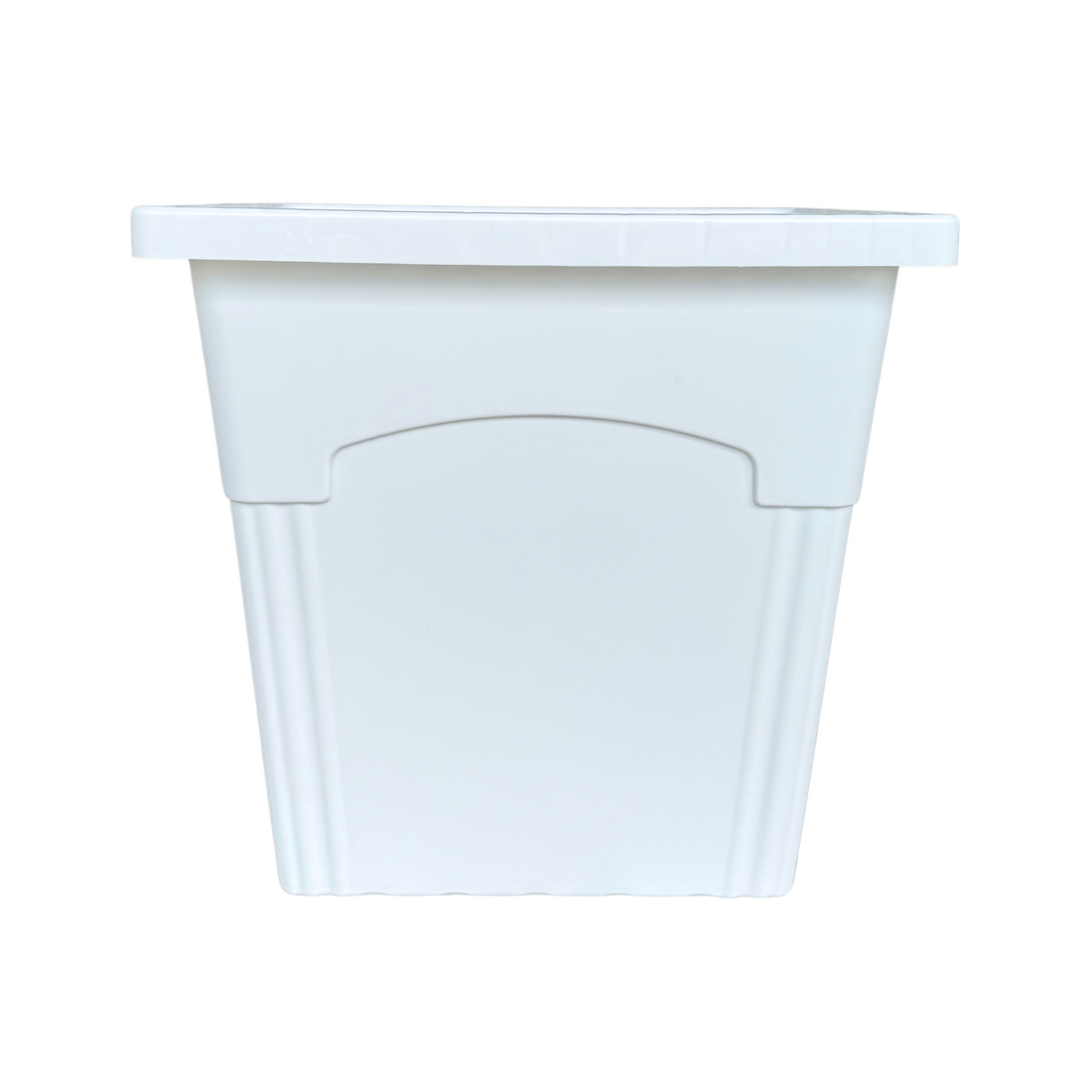 White Flower Bucket (40 cm) — Plenty Flowers