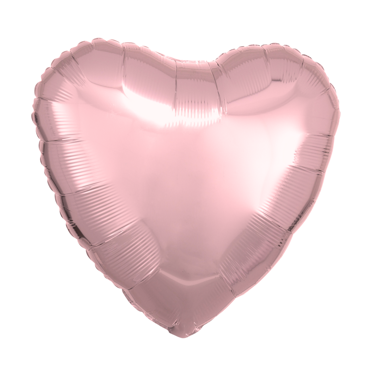 18" Heart Mylar Balloon 25 PC/BAG (ROSE GOLD) — Plenty Flowers