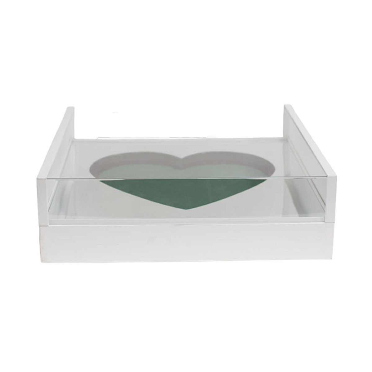 Deluxe Square Mirror Box (SILVER) — Plenty Flowers