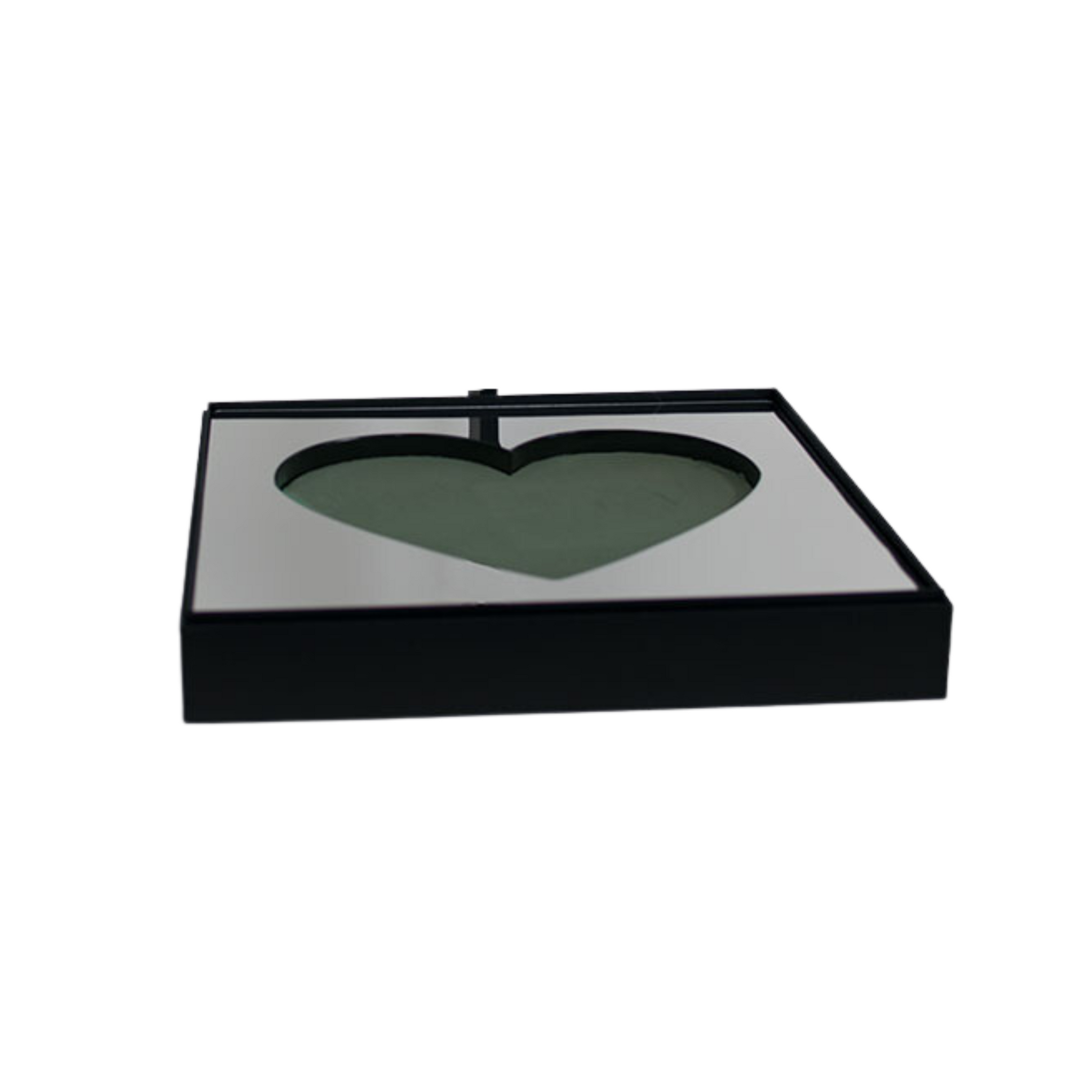 Deluxe Square Mirror Box (BLACK) — Plenty Flowers