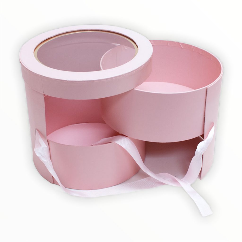 Round Flower Boxes — Plenty Flowers